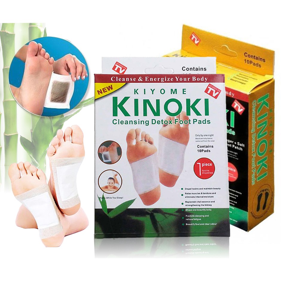 Kinoki Cleansing Detox Foot Pads | Shopee Malaysia