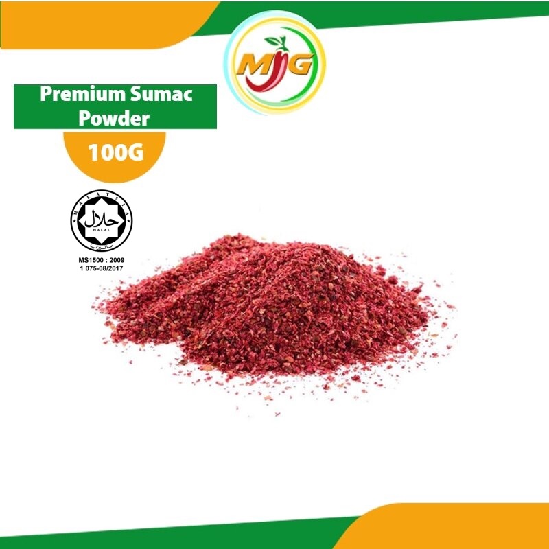 Premium Sumac Powder / Sumak 100g Healthy Food Cooking Ingredients ...