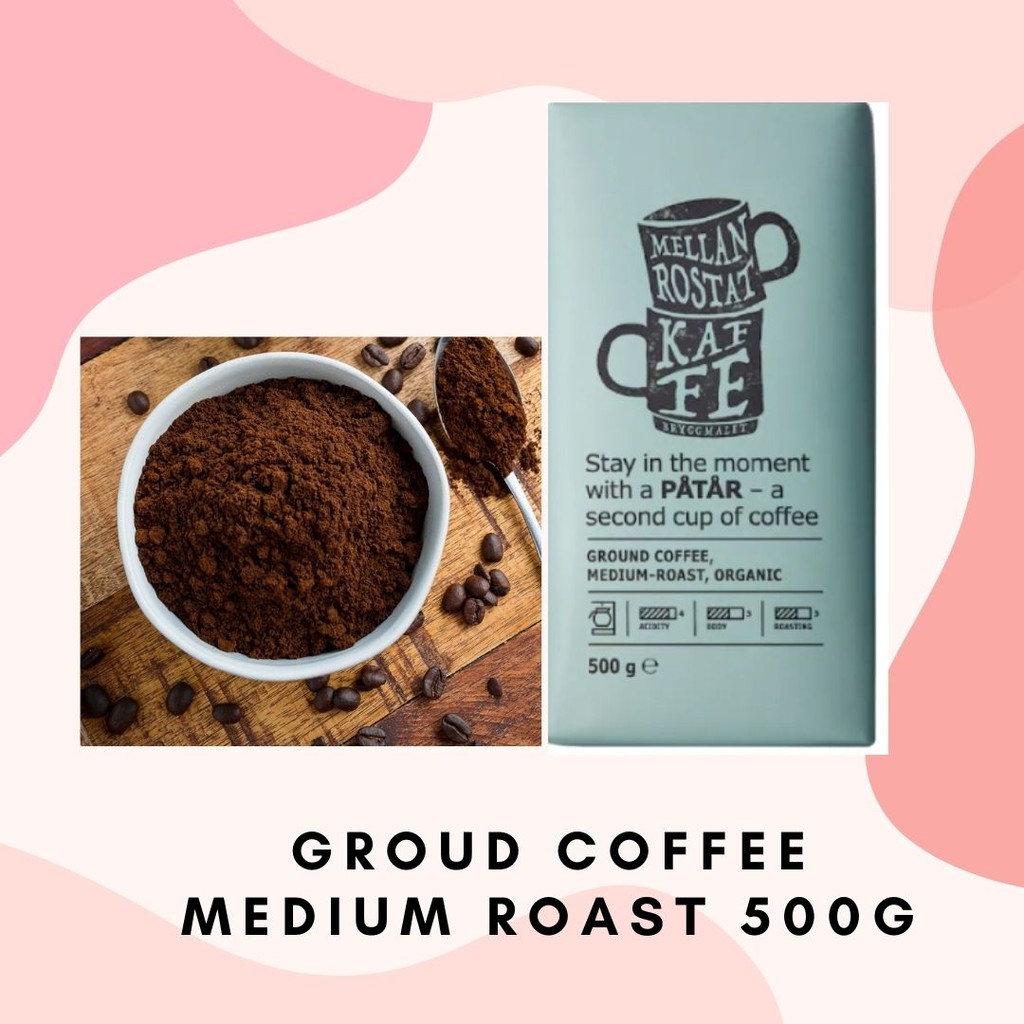 IKEA PATAR [ Exp Oct 2024] Filter Coffee, Medium Roasted (grounded)500g ...