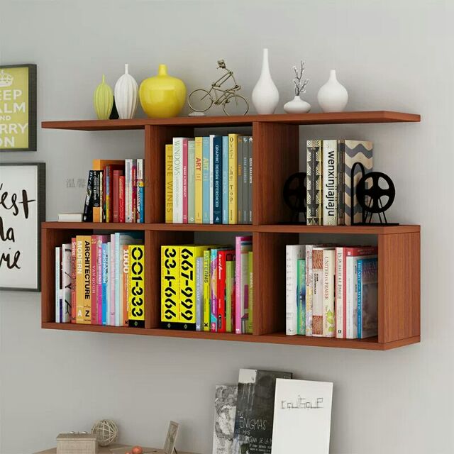 Wall Cabinet Book Shelf Wall Rack Wall Mounted Strange Rack Rak Buku ...