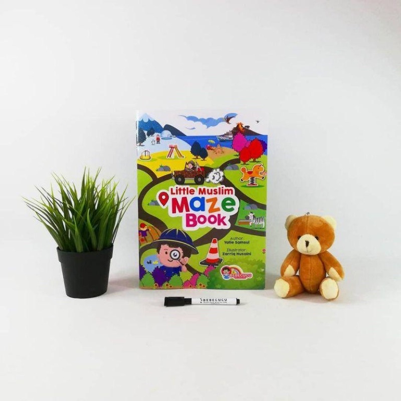 BUKU LITTLE MUSLIM MAZE BOOK - Aktiviti untuk anak | Shopee Malaysia