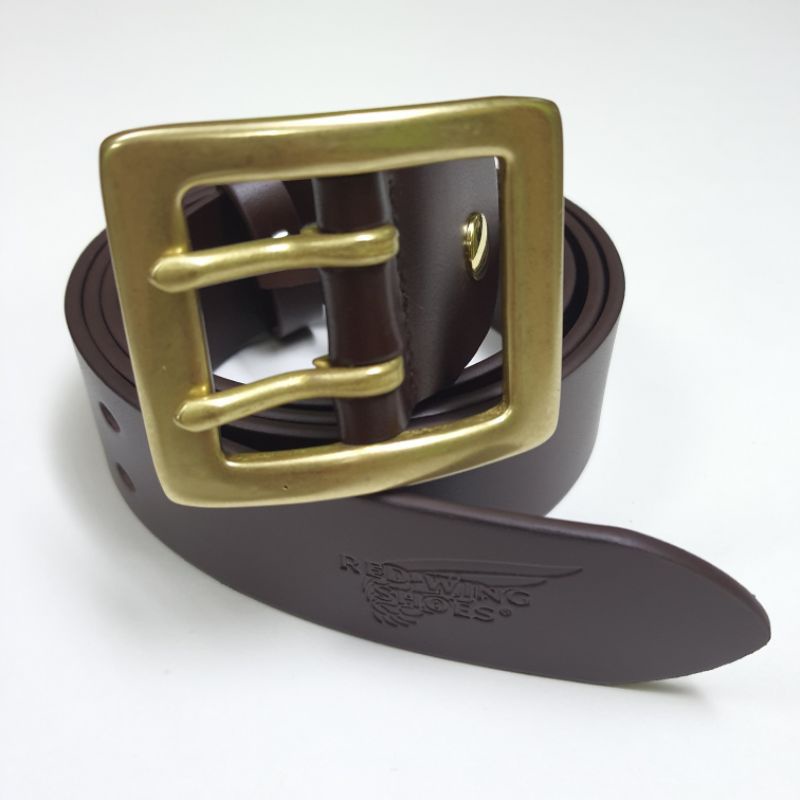 RED WING BELT DOUBLEHOOK GENUINE LEATHER | Shopee Malaysia