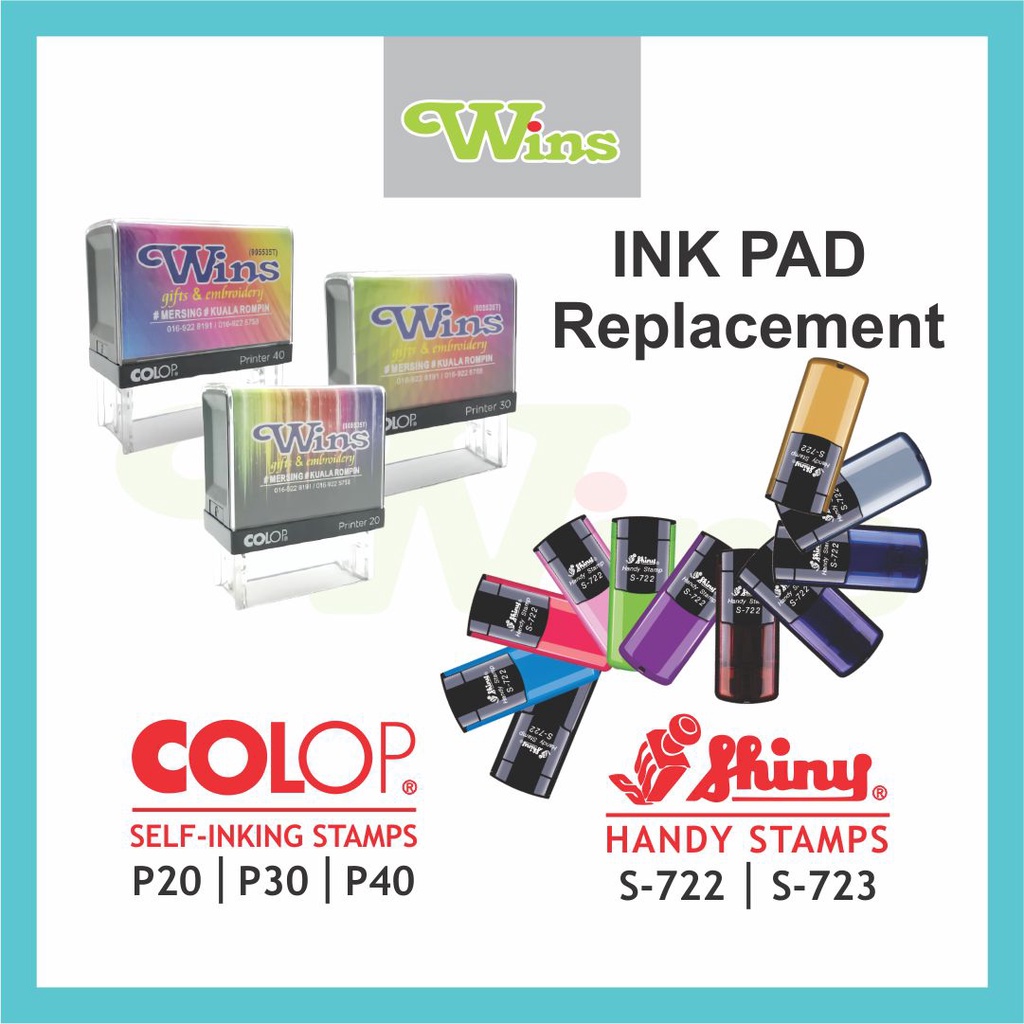 Replacement Ink Pad (Penukaran Dawat) | Shopee Malaysia