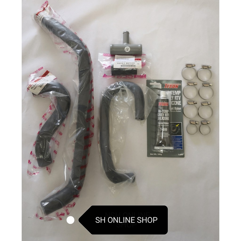 Radiator Hose Set with Hose Clip for Perodua Alza 1.5 (1 Set) | Shopee ...
