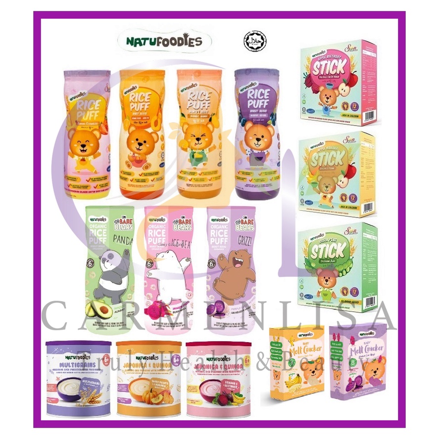 Natufoodies Rice Puff Mango / Orange Peach / Blueberry / Banana ...