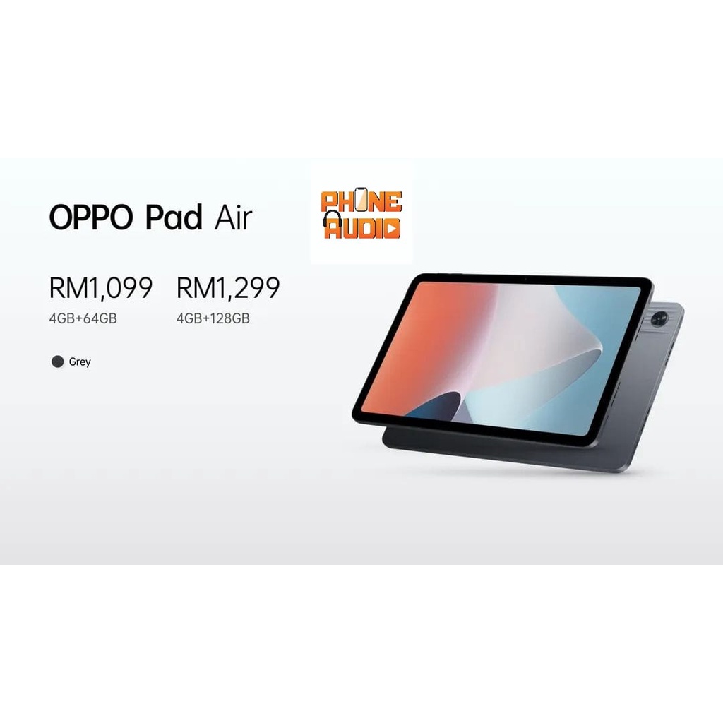 The Oppo Pad Air is powered by a Qualcomm SM6225 Snapdragon 680 4G(6nm) | Shopee Malaysia