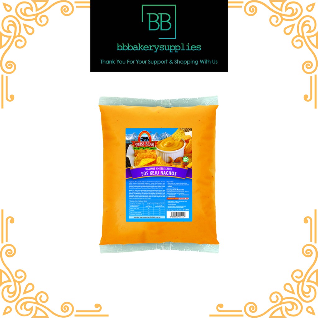 NACHO CHEESE SAUCE SWISS BEAR SOS KEJU NACHO (1KG) (new packaging ...