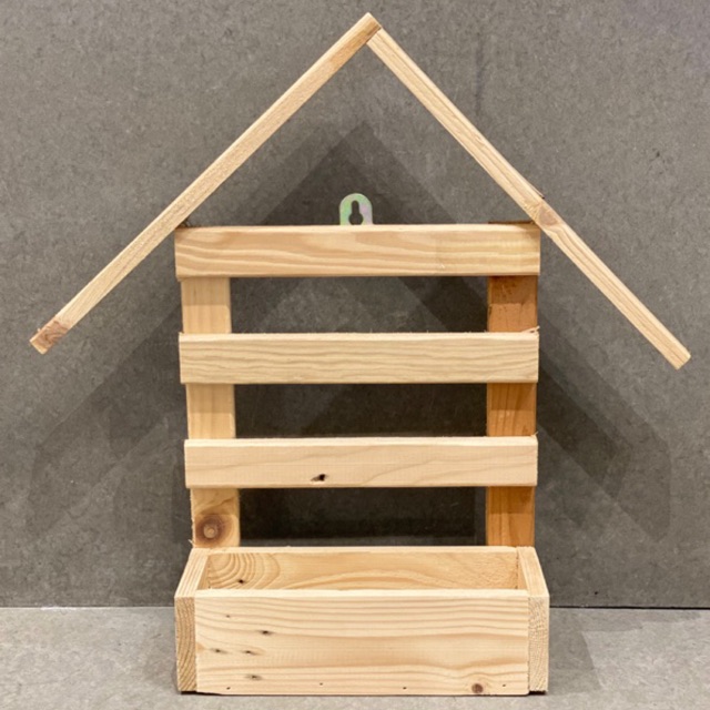 Wooden Wall Storage Rack Wall Shelf Wall Decoration Home Decoration ...