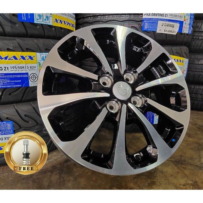 USED (4PCS RM500) 15 ORIGINAL RIM PERODUA BEZZA AXIA VIVA KELISA KENARI ...