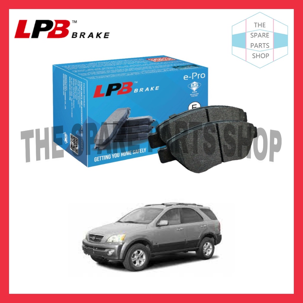 KIA SORENTO 2003~ FRONT LPB DISC BRAKE PAD (A12670) | Shopee Malaysia