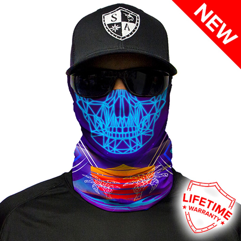 ORIGINAL SA COMPANY - SYNTHWAVE BANDANA BALACLAVA BUFF MASK TOPENG ...