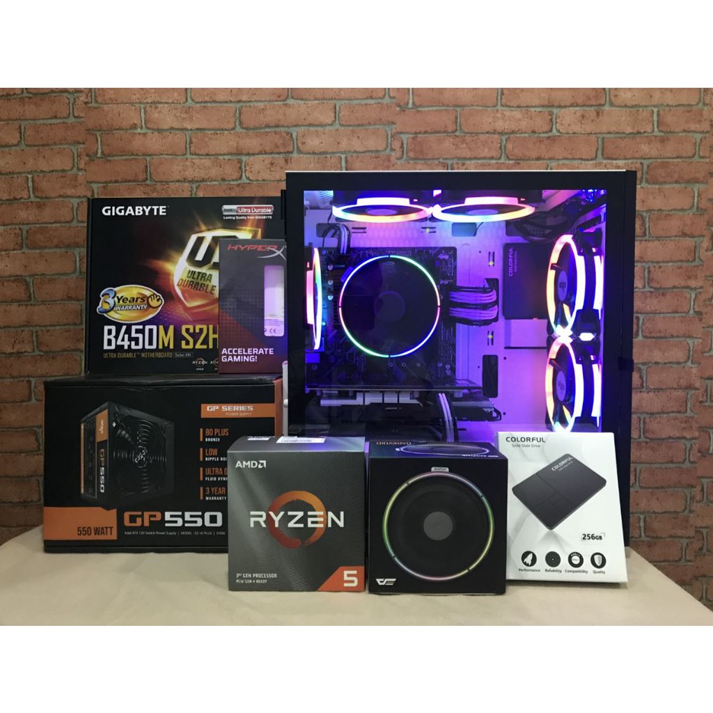 Budget Gaming PC / Custom made PC / CPU Desktop Computer | Shopee Malaysia