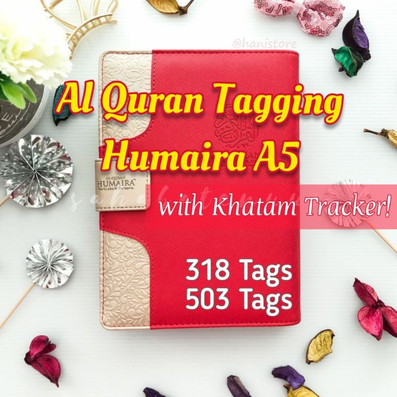 Al Quran Tagging Humaira Saiz A5 198 318 503 Tag Diari Magnet dengan ...
