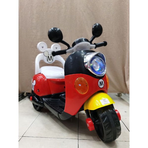 VVM: KIDS RIDE ON ELETRIC MICKEY MOUSE MOTOR BUDAK ELETRIK VESPA ...