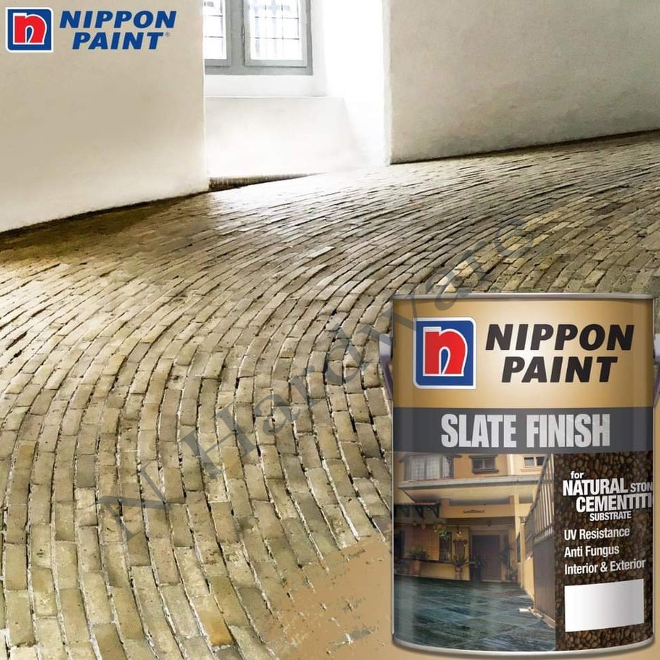 SINAR NIPPON SLATE FINISH CLEAR GLOSS LACQUER PEBBLE STONE COATING 5 ...