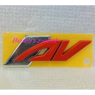 Perodua Bezza Alza AV Word Emblem Original Logo Tulisan Lambang Perodua ...