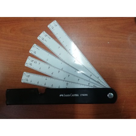 Faber Castell Fan Scale Ruler 176201 | Shopee Malaysia