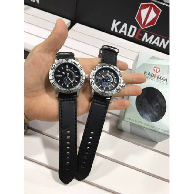 KADEMAN ORIGINAL SILVER BLACK (Black/Blue) | Shopee Malaysia