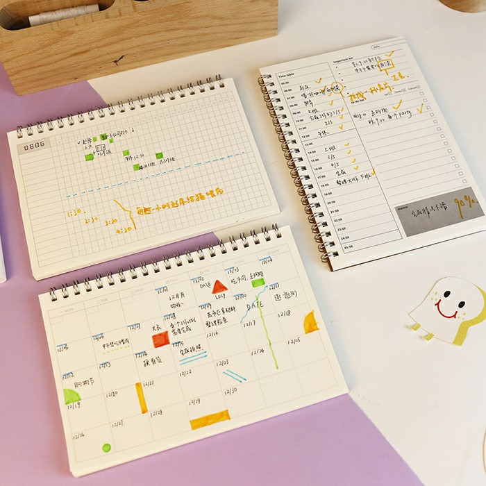 [Ready Stock] 100pgs Daily Weekly Monthly Planner Notebook / To Do List ...