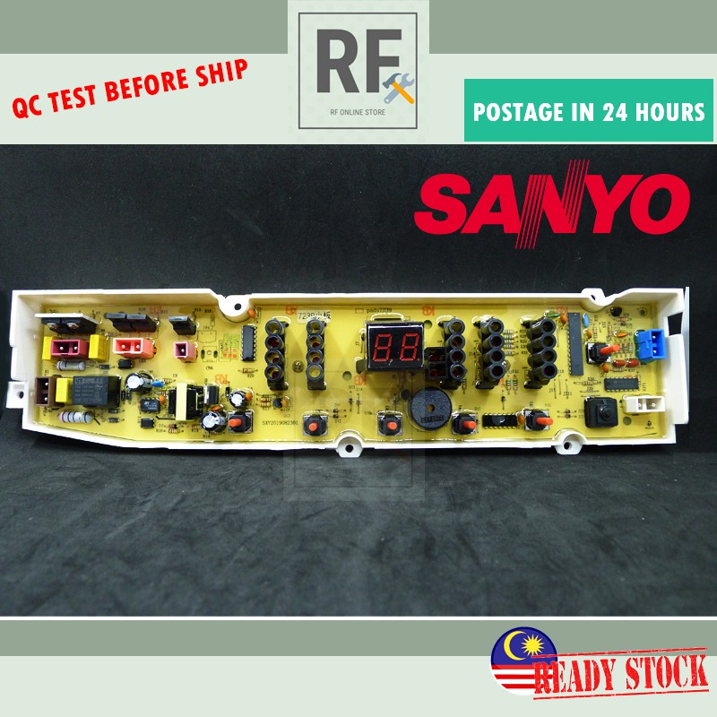 SANYO WASHING MACHINE PCB BOARD BOARD MESIN BASUH PCB MESIN BASUH ...