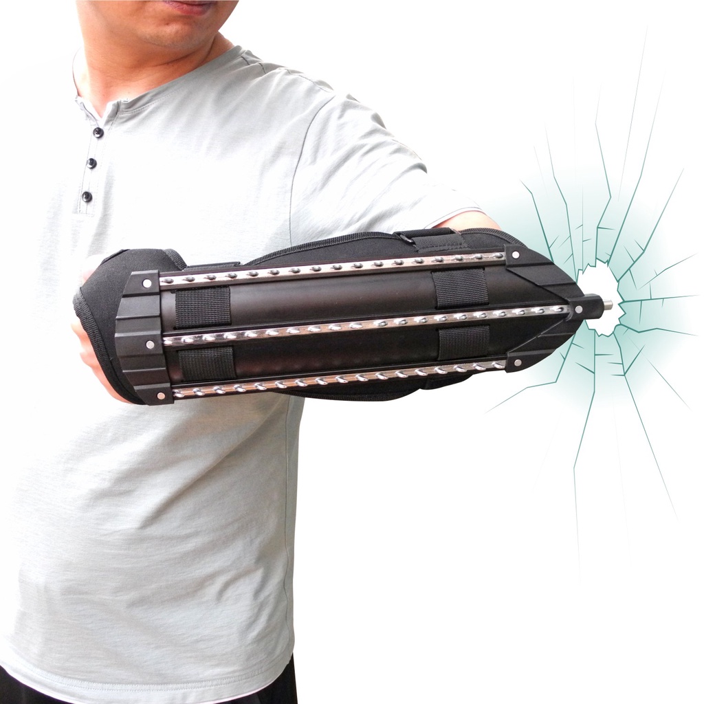 Shindn Lightweight Aluminum Alloy Tactical Arm guard,Defensive Shield ...