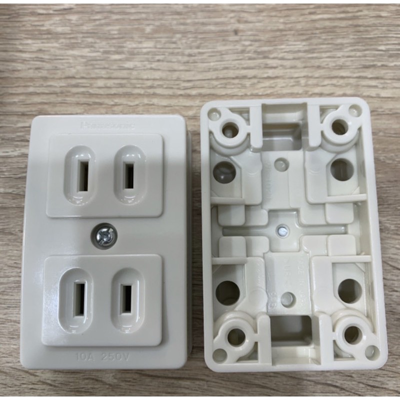 Panasonic WK 1021 wk1021 socket 110v 110 volt 2 pin outbow surface ...