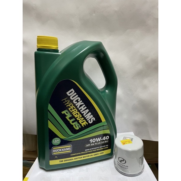 WH(KL) 100% ORIGINAL DUCKHAMS Engine/Motor Oil,HyperGrade Plus10W-40 ...
