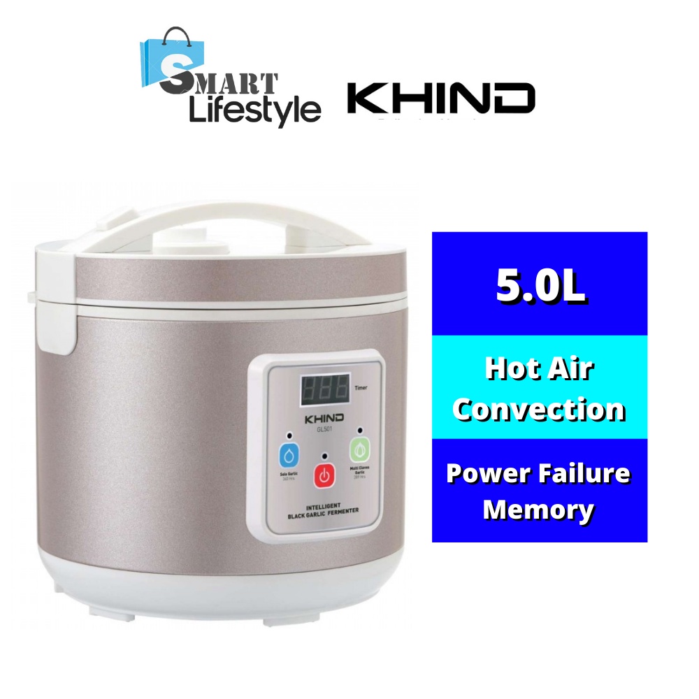 Khind Garlic Fermenter GL501 - Black | Shopee Malaysia
