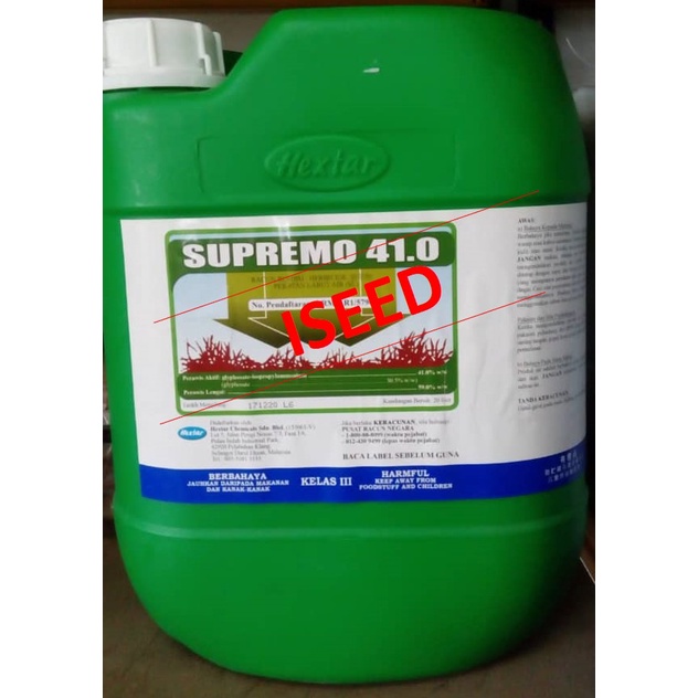 HEXTAR SUPREMO 41.0 20 LITER Racun Rumput sesuai untuk semua jenis ...