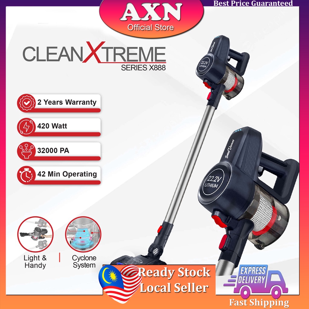 AXN Cordless Handheld Vacuum Cleaner 32000PA Brushless Motor ...