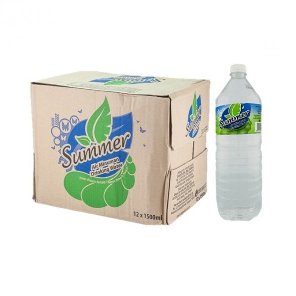 SUMMER Drinking Water 1.5L (in cartons of 12 bottles) | Shopee Malaysia
