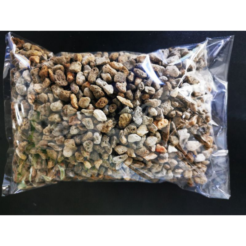 Bio plus filter media , terrarium base stone, pumice, clean water ...