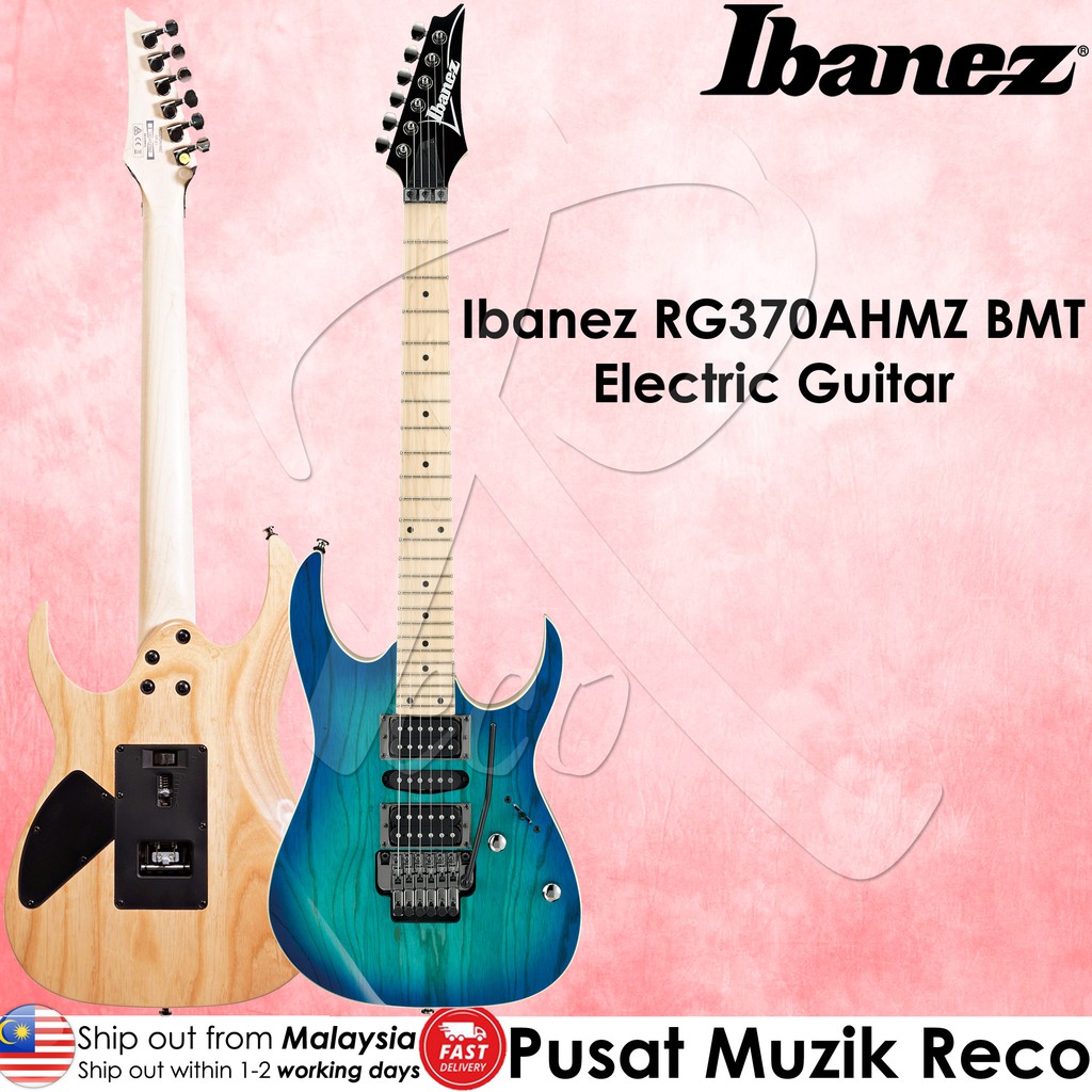 Ibanez RG370AHMZ BMT 24 Frets Electric Guitar Double-Locking Tremolo ...