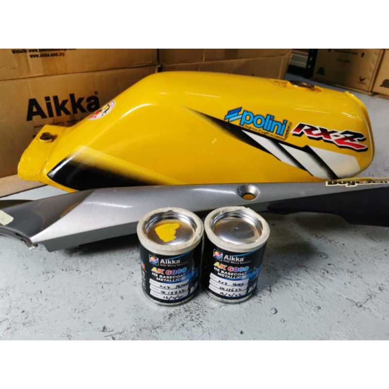 Yamaha Rxz catalyzer 1st Model Yellow Sk13722 & Grey Sk13622 | Shopee ...