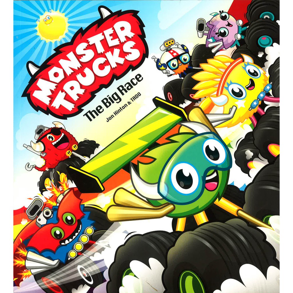 BX Monster Trucks The Big Race ISBN: 9781407144276 | Shopee Malaysia