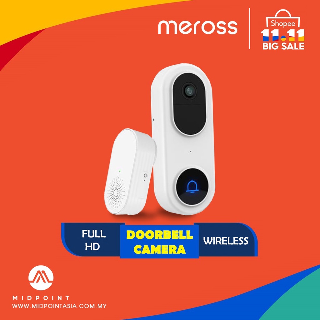 Smart Doorbell Wireless Full HD Video Security Camera Intercom System ...