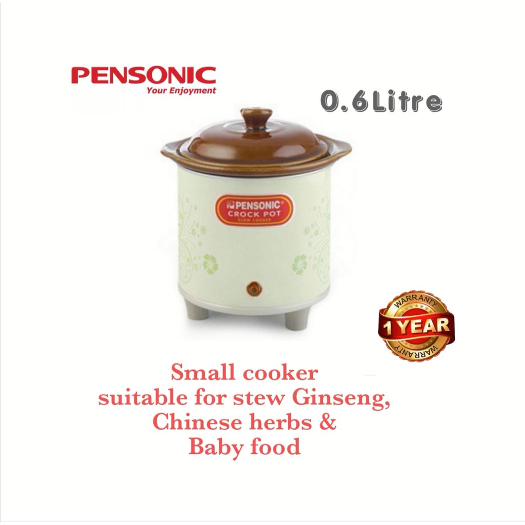 PENSONIC SLOW COOKER PSC-82 | 0.6L | Shopee Malaysia