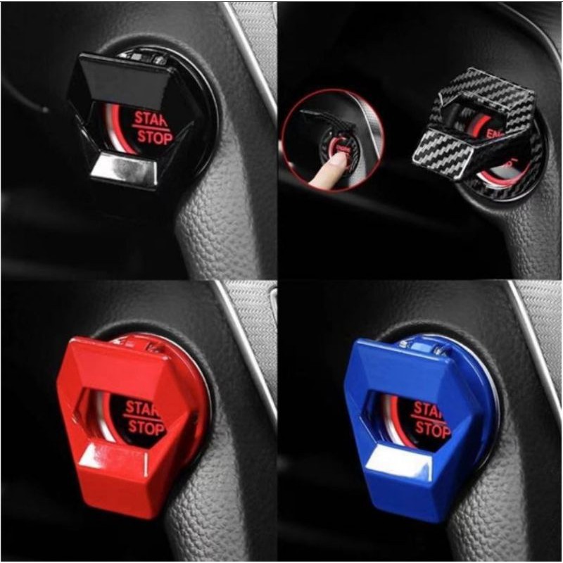 Engine Start/Stop Button Cover, Push to Start Button Cover Universal ...
