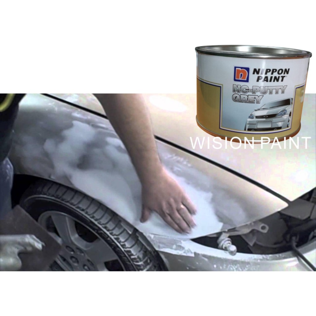 NC PUTTY GREY 0.5 KG NIPPON PAINT FOR CAR BODY AUTOMOTIVE MOTORS ...
