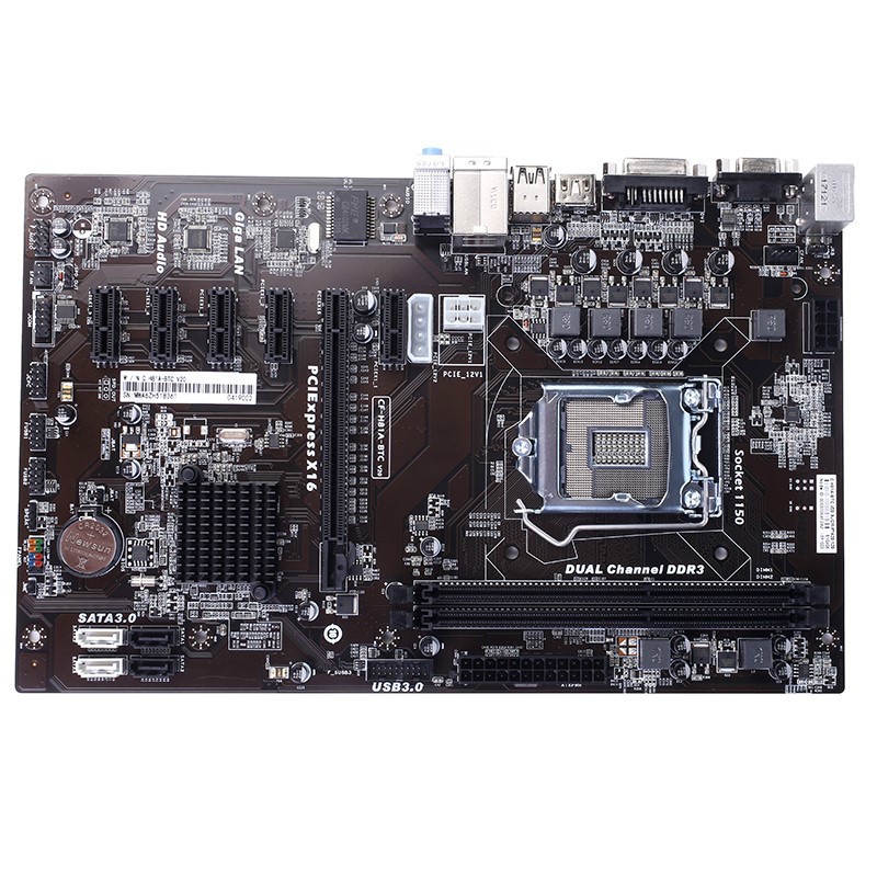 Colorful H81A-BTC V20 Mining Mobo Motherboard with Intel G1820 ...