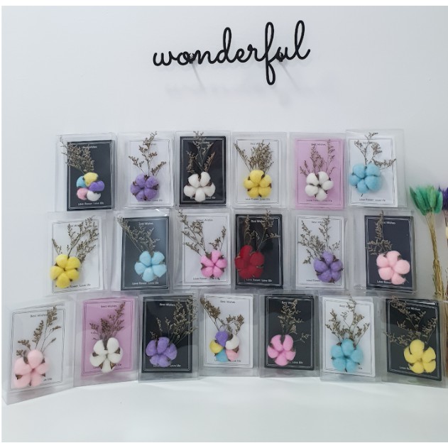 [READY STOCK] Cotton Flower with Desmodium Motorium Card (perfume ...