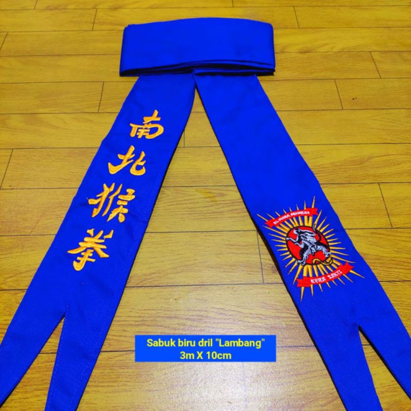 3 METER/4m. Blue Drill Belt. Pencak silat Belt, Magic Ape. | Shopee ...
