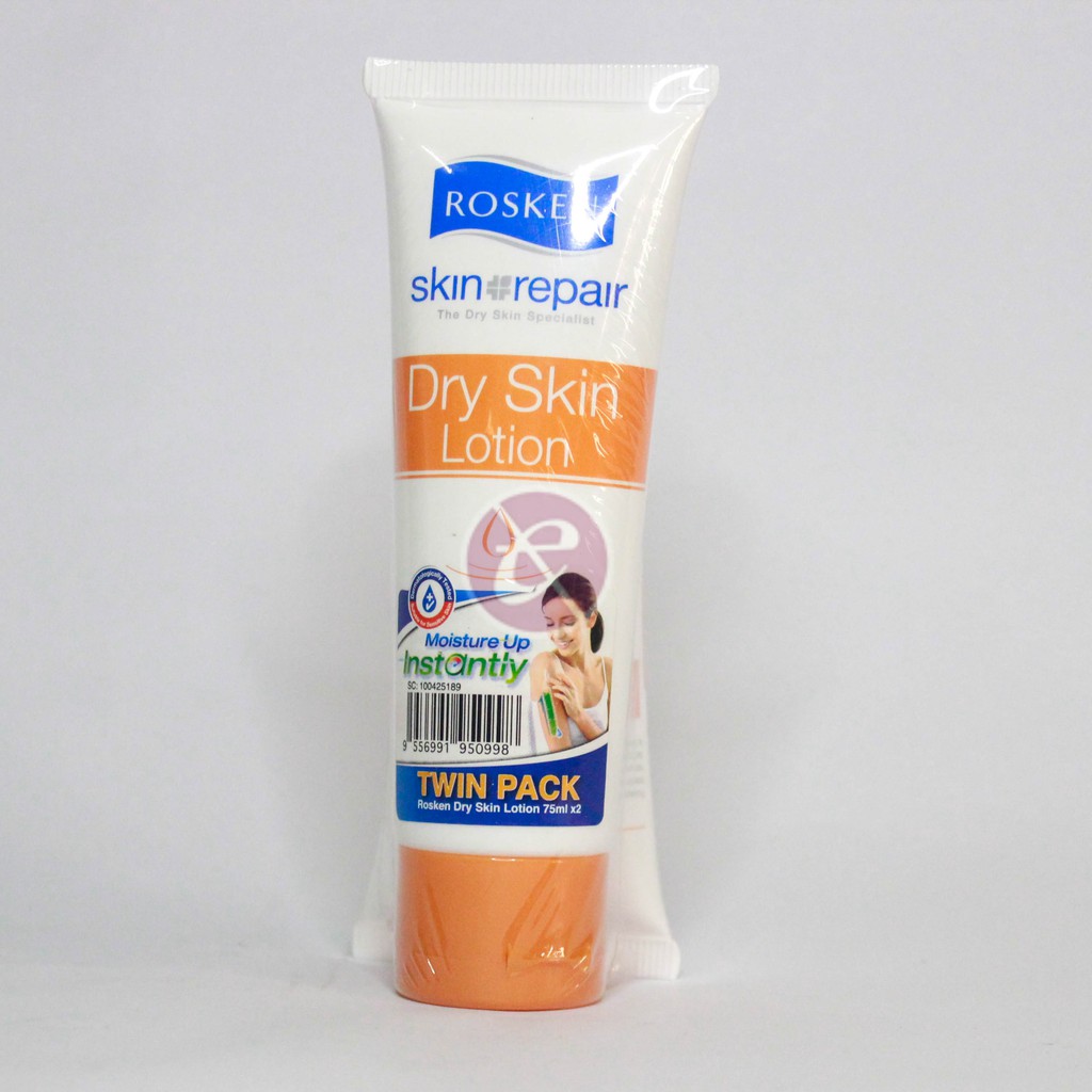 Rosken Skin Repair Dry Skin Lotion (75mlx2) | Shopee Malaysia