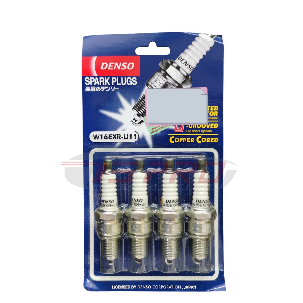 Denso W16EXR-U11 Spark Plug (Price for 1set=4pcs) - Toyota Unser KF80 ...