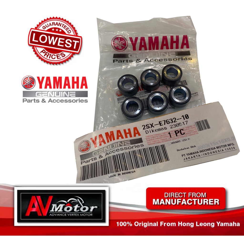 YAMAHA EGO AVANTIZ WEIGHT ROLLER 1 SET | Shopee Malaysia