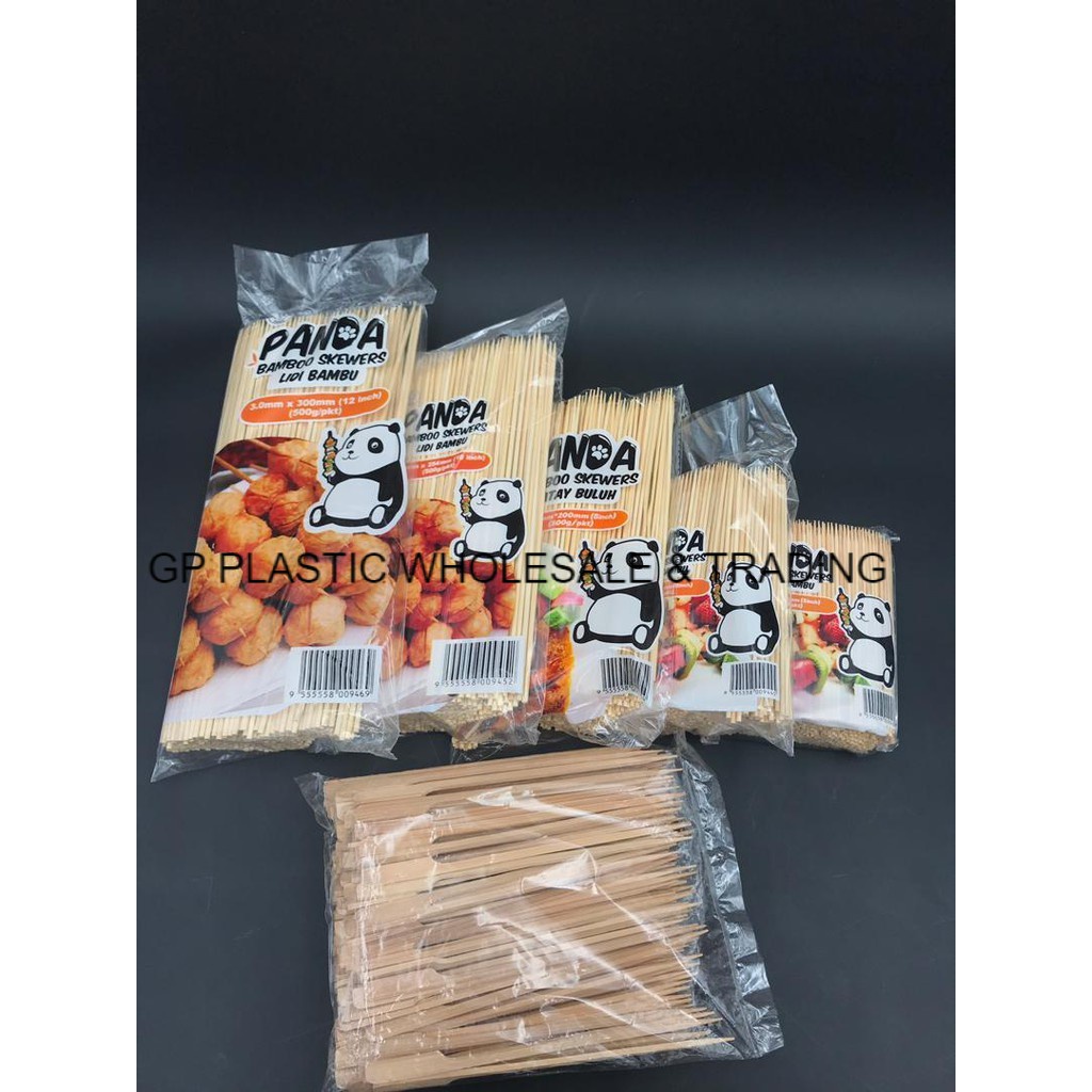 bamboo skewer lidi brand panda oden stick | Shopee Malaysia