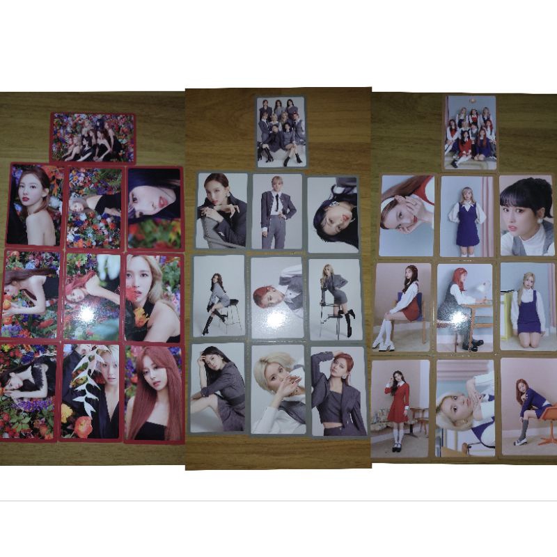 TWICE Official Eyes Wide Open Pre-Order Benefit Photocards EWO PoB PC | Shopee Malaysia