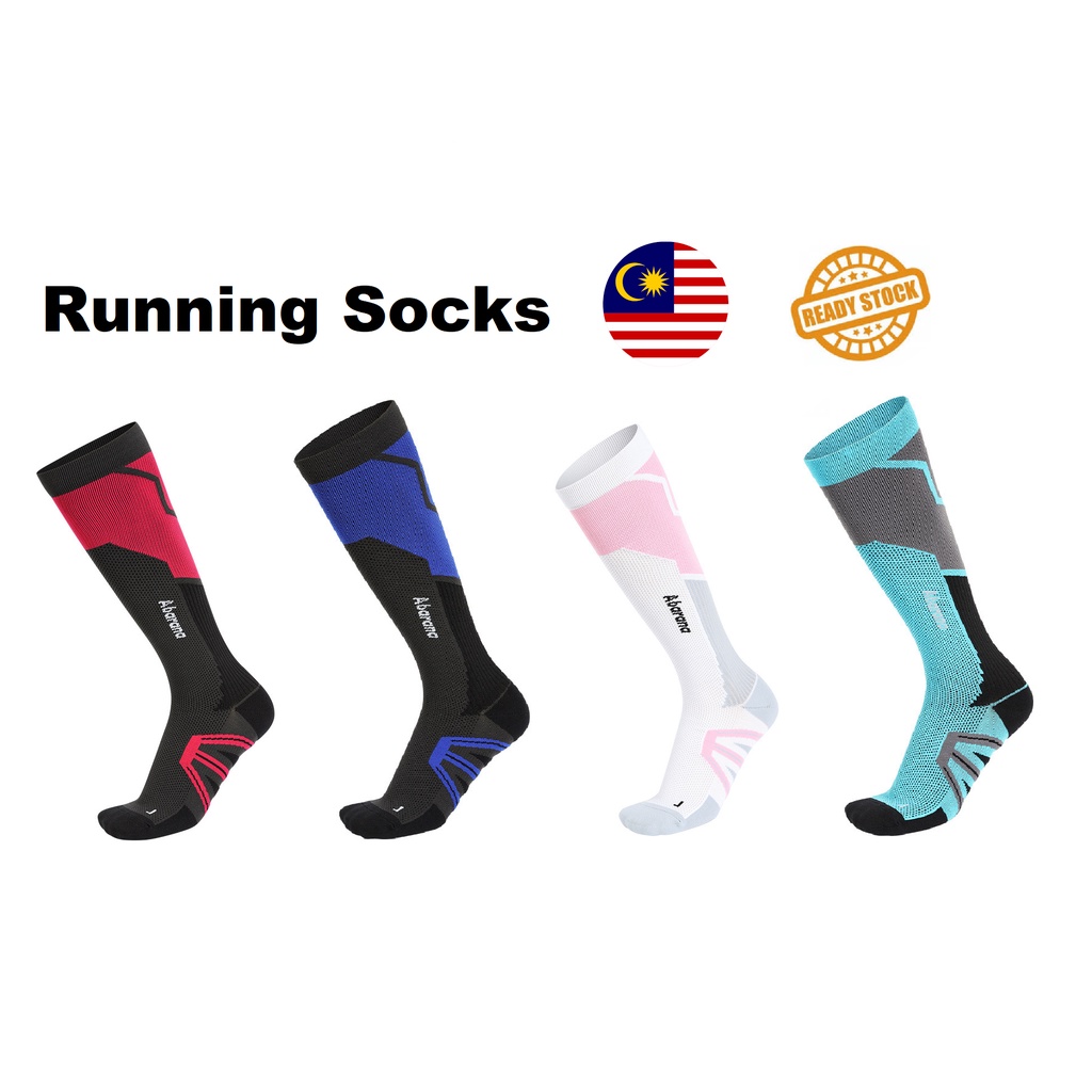 Abarana Stockings Professional Running Knee Length Socks Compression ...