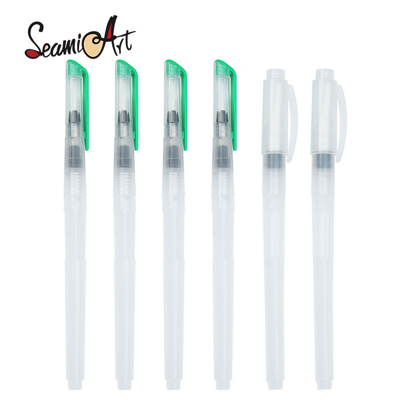 SeamiArt Large Capacity Barrel Water Pen for Watercolor Painting Round ...