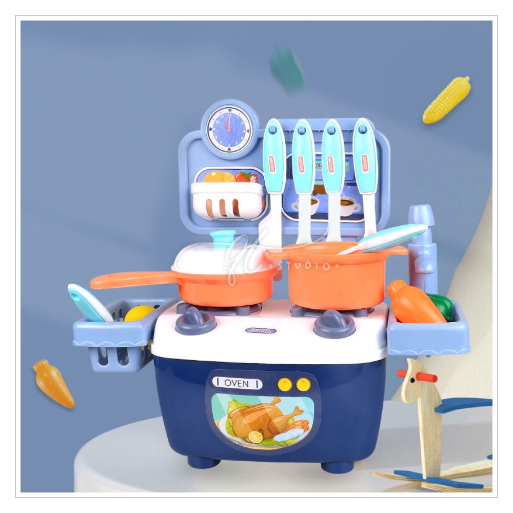 [Ready Stock] Kids Cooking Toy Set Play Set Kitchen Toy Set | Shopee ...